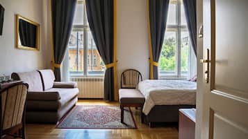 Quarto Duplo Premium | 1 quarto, cofre no quarto, secretária, Wi-fi grátis