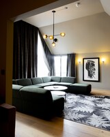 Suite | Secretária, Wi-fi grátis, despertadores, roupa de cama fornecida 