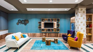 Sala de estar do lobby