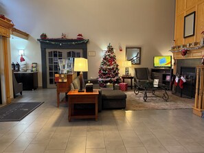 Sala de estar do lobby