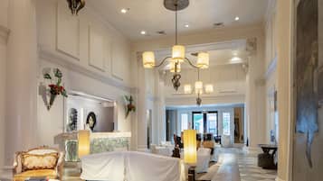 Sala de estar do lobby
