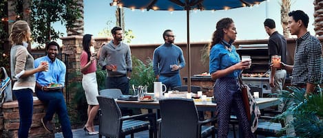 Opções para refeição ao ar livre