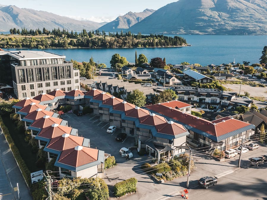 Fachada da propriedade