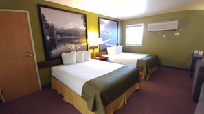 Suíte estúdio, 2 camas Queen, para não fumantes | Roupas de cama antialérgicas, escrivaninha, cortinas blackout