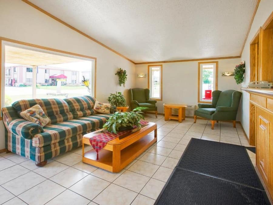 Sala de estar do lobby