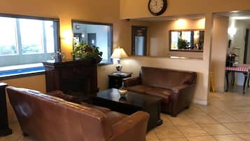 Sala de estar do lobby