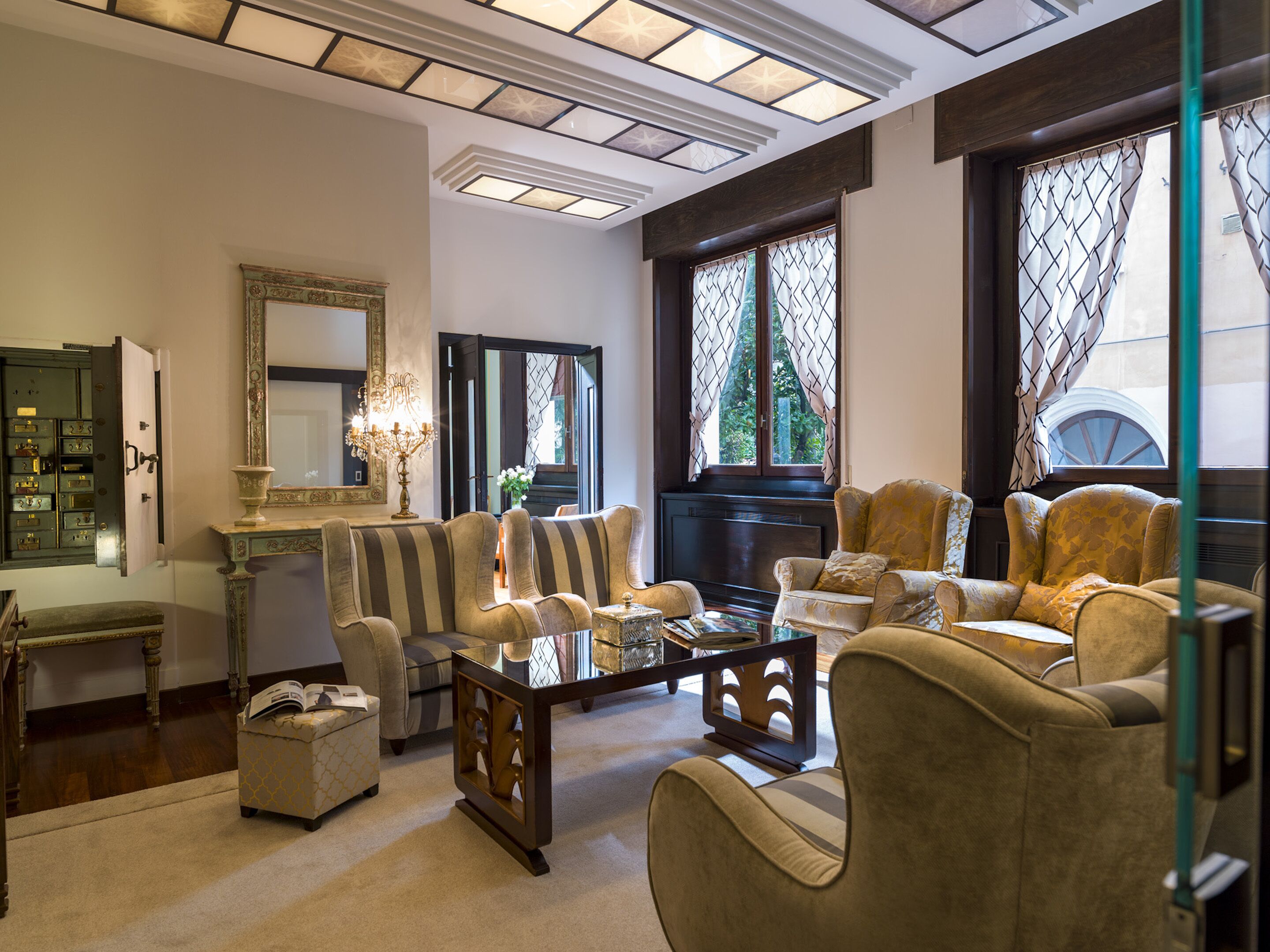 Sala de estar do lobby