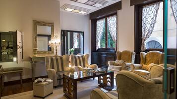 Sala de estar do lobby