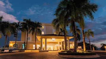 Entrada do alojamento