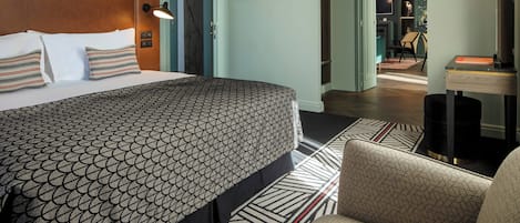 1 quarto, frigobar, cofres nos quartos, individualmente decorados