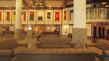 Sala de estar do lobby