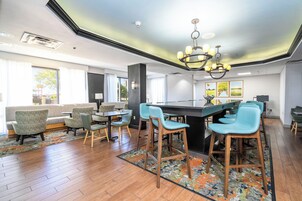 Sala de estar do lobby