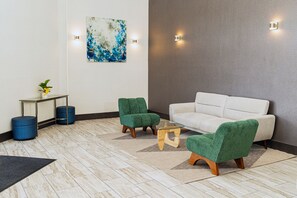 Sala de estar do lobby