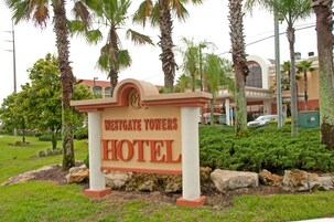 Entrada do alojamento