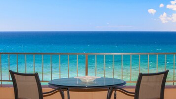 Vista para a praia ou o mar