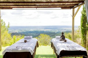 Esfoliações corporais, massagens 