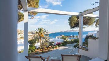 Delos Room Sea View | Terraço/pátio