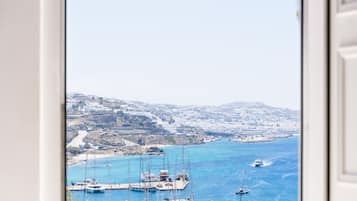 Delos Room Sea View | Vista do quarto
