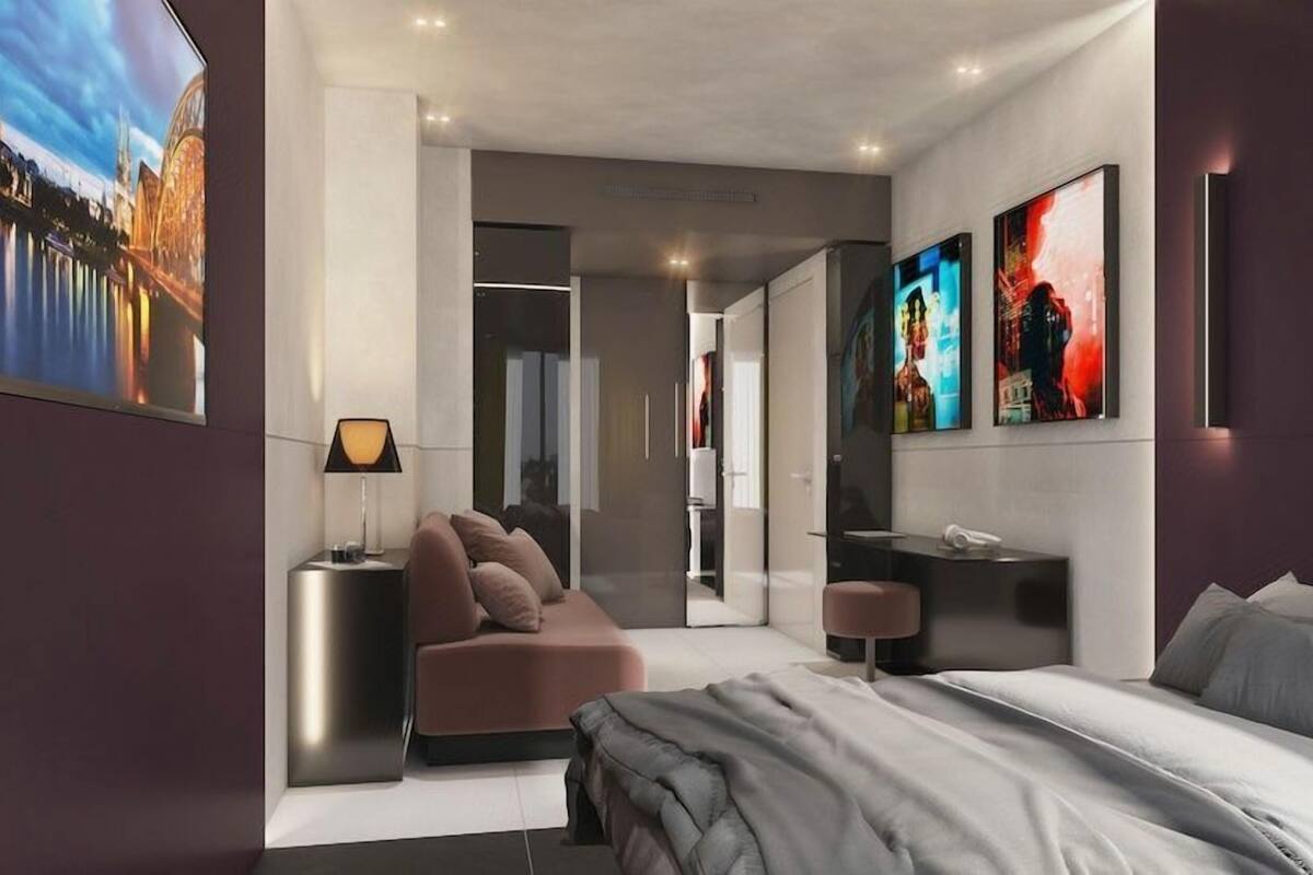 1 quarto, minibar, cofre no quarto, secretária 