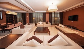 Suite Presidencial | 1 quarto, lençóis de algodão egípcio, roupa de alta qualidade 