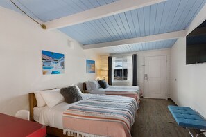 Quarto Standard, 2 camas queen-size | Roupa de alta qualidade, camas de colchão viscoelástico 