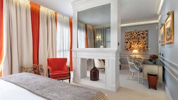 1 quarto, roupas de cama premium, frigobar, cofres nos quartos
