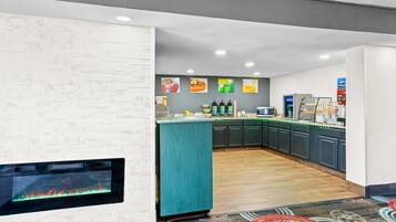 Café da manhã continental grátis todos os dias