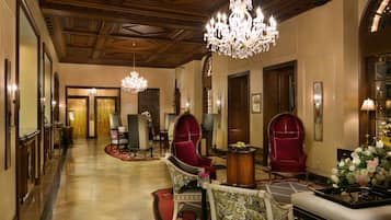 Sala de estar do lobby