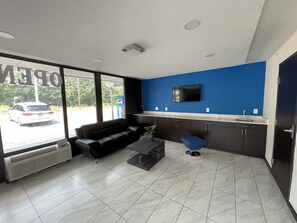 Sala de estar do lobby