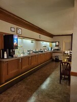 Café da manhã continental grátis todos os dias