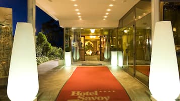 Entrada do alojamento