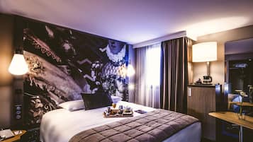 Cofres nos quartos, individualmente decorados