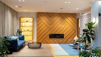 Sala de estar do lobby