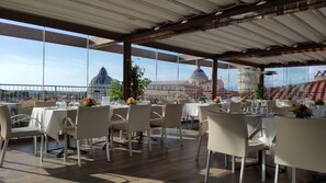 Terraço no piso superior