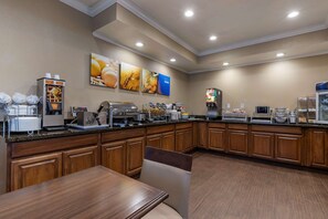 Café da manhã continental grátis