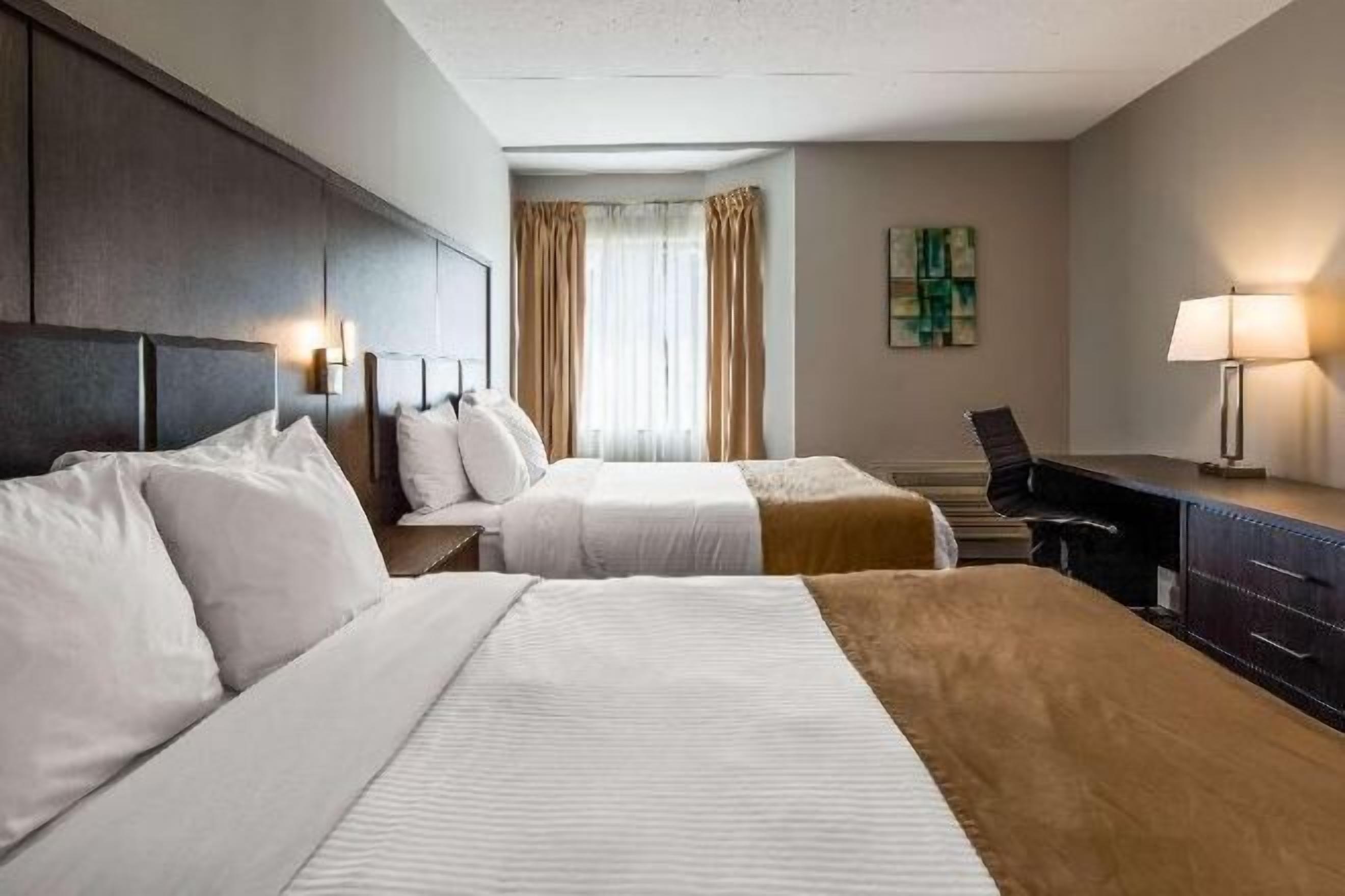 Camas de colchão Select Comfort, cortinas/cortinados opacos 