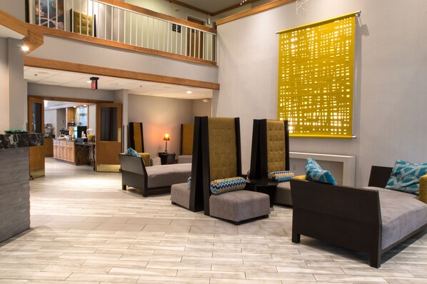 Sala de estar do lobby