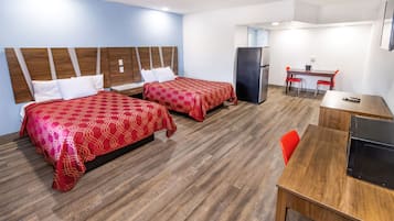 Estúdio, 2 camas queen-size | Secretária, Wi-fi grátis, roupa de cama fornecida