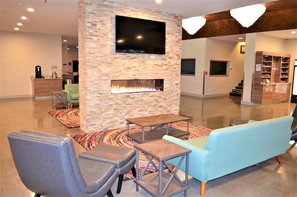 Sala de estar do lobby