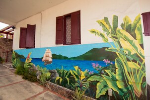 Entrada do alojamento