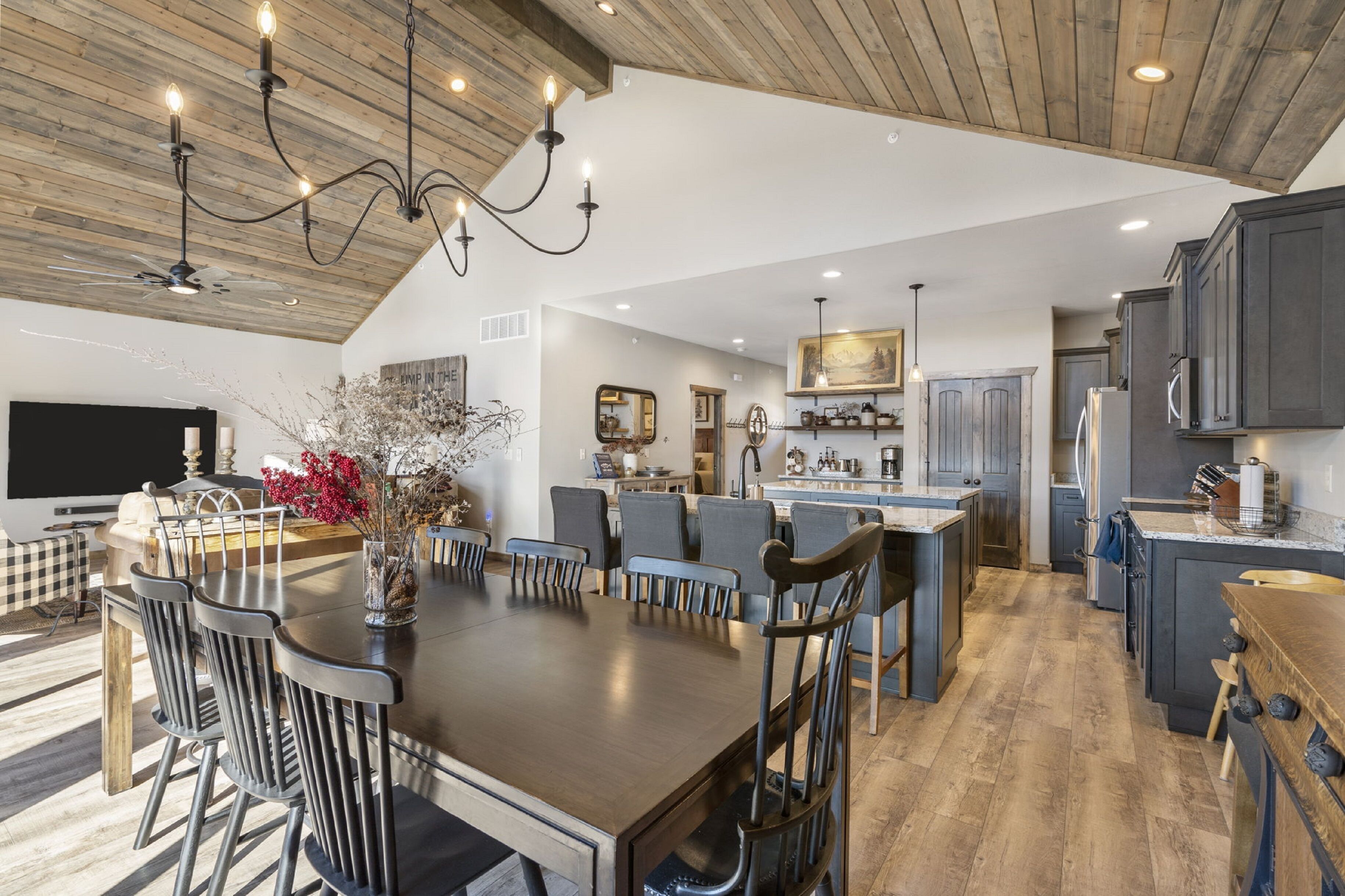 Indian Point - 4-Bedroom Lodge 188 | Com decoração personalizada, cortinas/cortinados opacos 