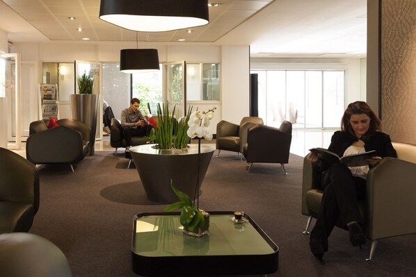 Sala de estar do lobby