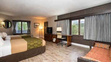 Quarto casal panorâmico | Cofres nos quartos, escrivaninha, quartos à prova de som