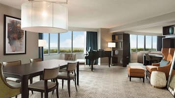 Suite Presidencial, 1 cama king-size, kitchenette | Vista do quarto