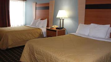 Quarto Superior, 2 camas queen-size, não fumadores | Cofre no quarto, secretária