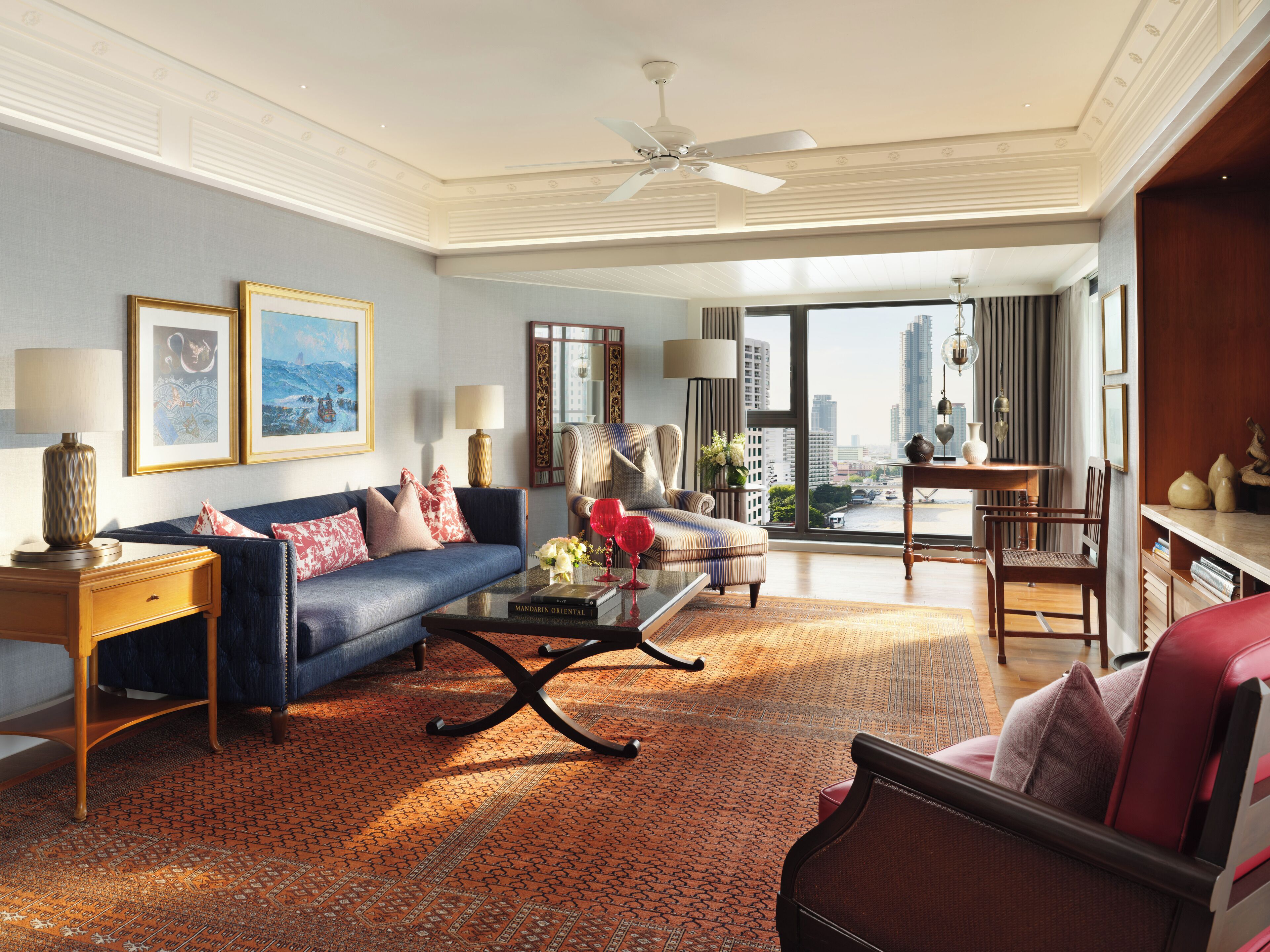 Authors' Suite Twin | Roupa de alta qualidade, edredões de penas, minibar, cofre no quarto 