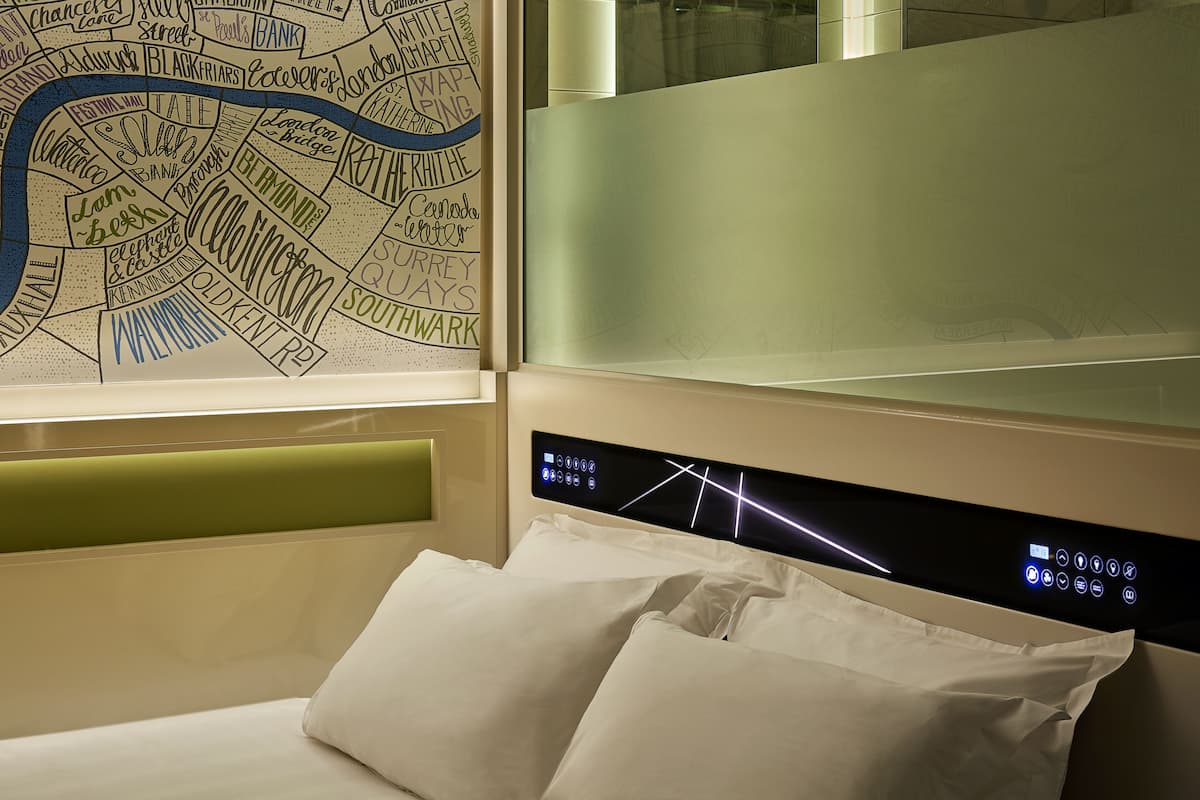 Cofres nos quartos, quartos à prova de som, Wi-Fi de cortesia