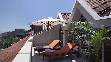Suite, 3 quartos, terraço, Vista para a cidade | Vista do quarto