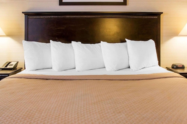 Quarto standard, 1 cama King, para não fumantes | Cofres nos quartos, escrivaninha, cortinas blackout