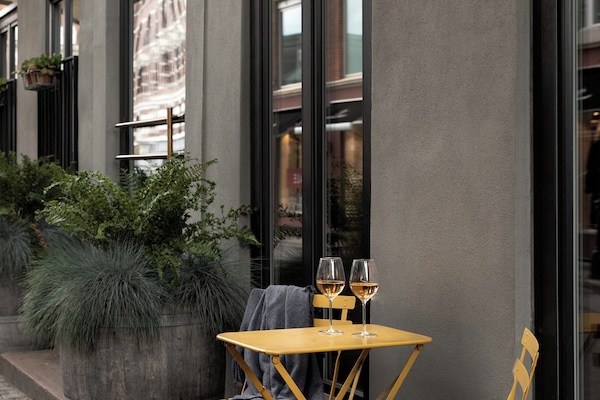 Entrada do alojamento